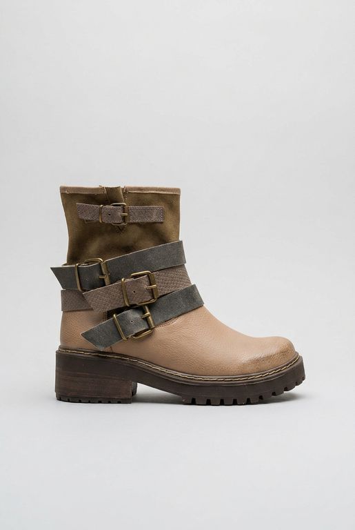GIANI DAFIRENZE Bota Mujer / Hurco Taupe | Falabella Chile