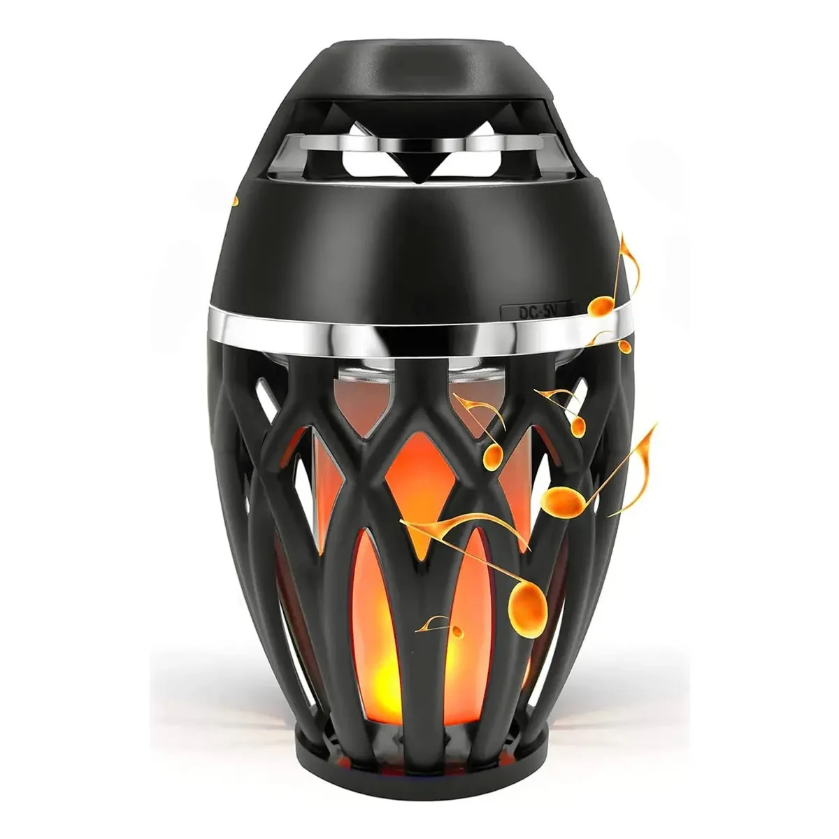 GENERICO Ip65 Altavoz Portátil Bluetooth Flame Light Audio Para Regal ...