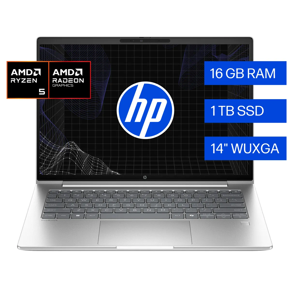 HP Notebook HP ProBook 4 G1ah AMD Ryzen 5 16gb Ram 1tb Ssd Windows 11 ...