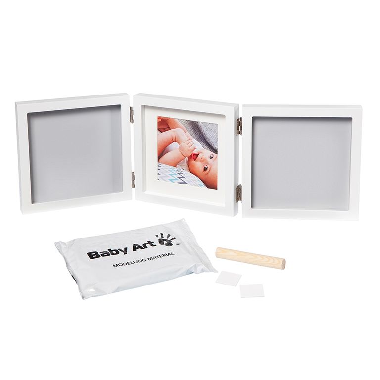 BABY ART Marco Doble Mbs Gris Baby Art | falabella.com