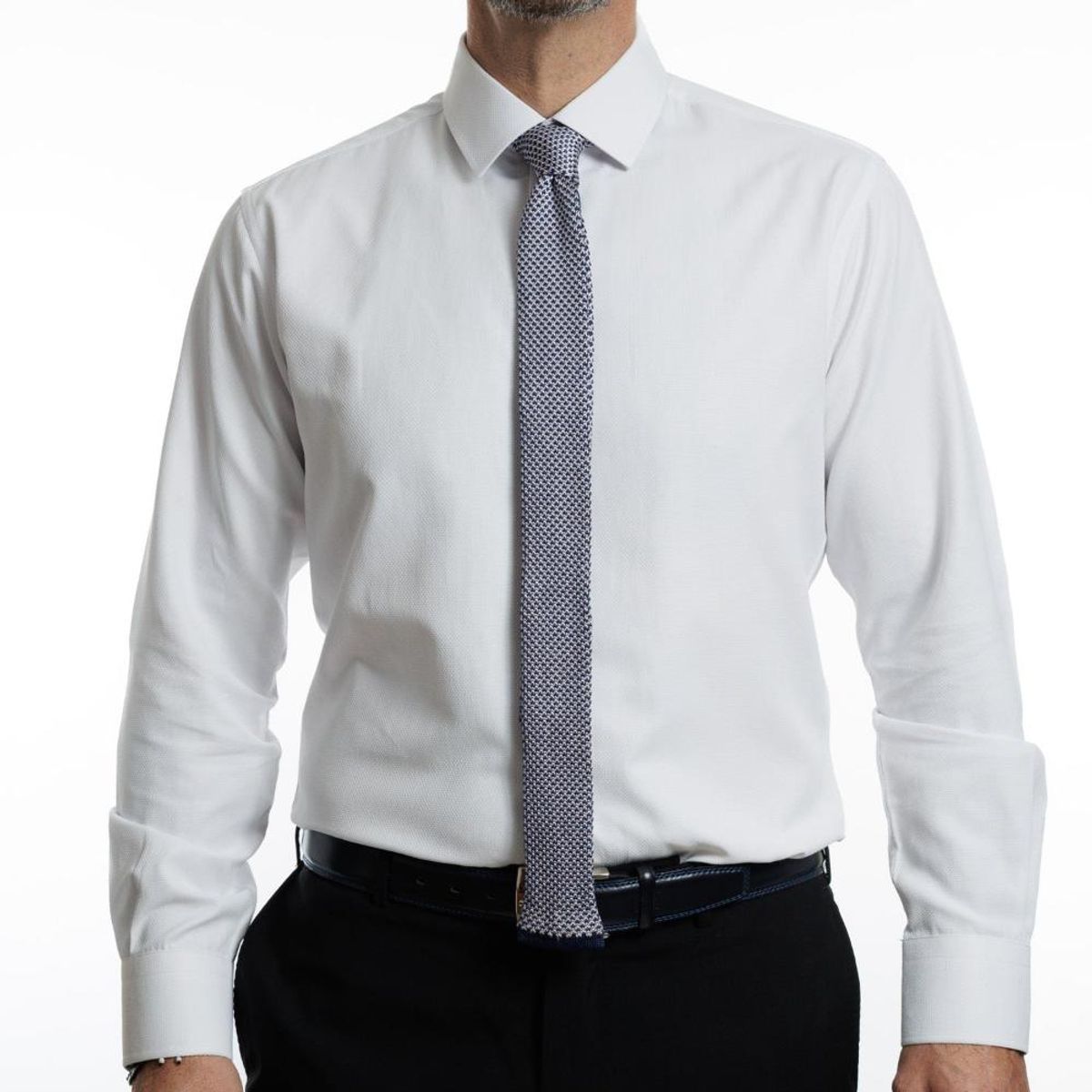 VANDINE Camisa Hombre Blanca Texturada Red Label I26 3.0 | Falabella Chile