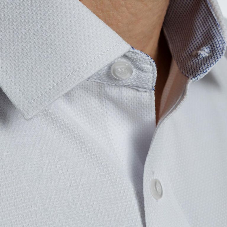 VANDINE Camisa Hombre Blanca Texturada Red Label I26 3.0 | Falabella Chile