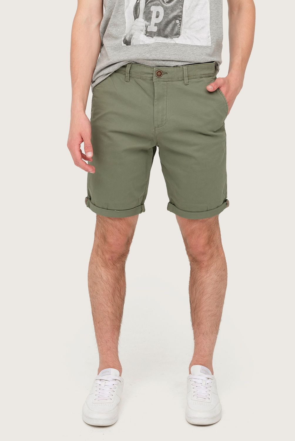 JACK&JONES Bermuda Chino Básico Hombre Jack&Jones | falabella.com