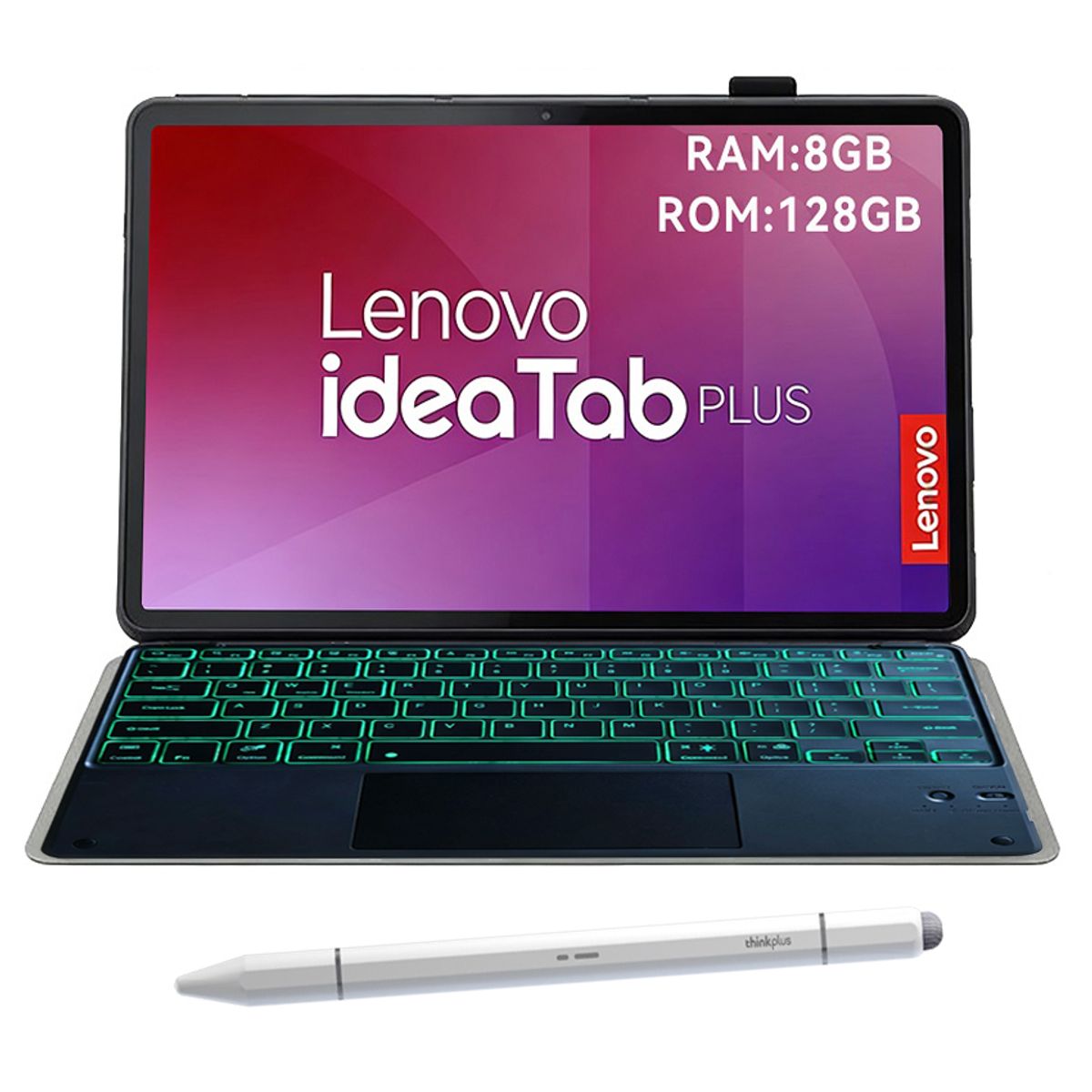 LENOVO Lenovo Tablet Idea Tab Plus 8GB+128GB WiFi 12.1 Gris+Teclado ...