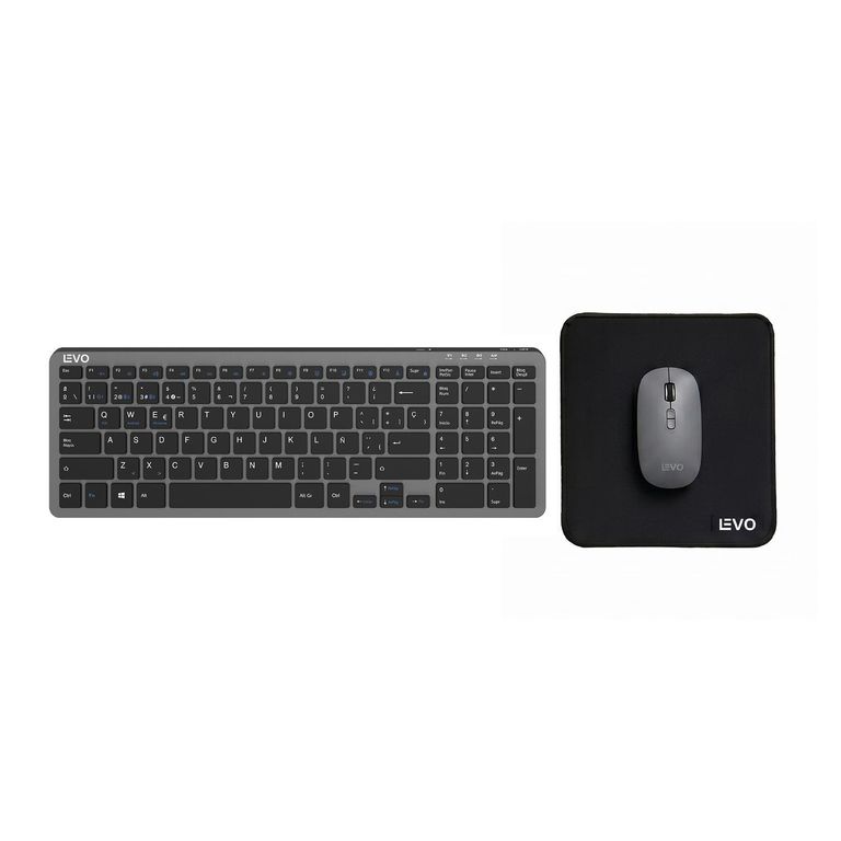 LEVO Kit Slim Teclado Cygna + Mouse Velar + Mousepad S LEVO | Falabella ...