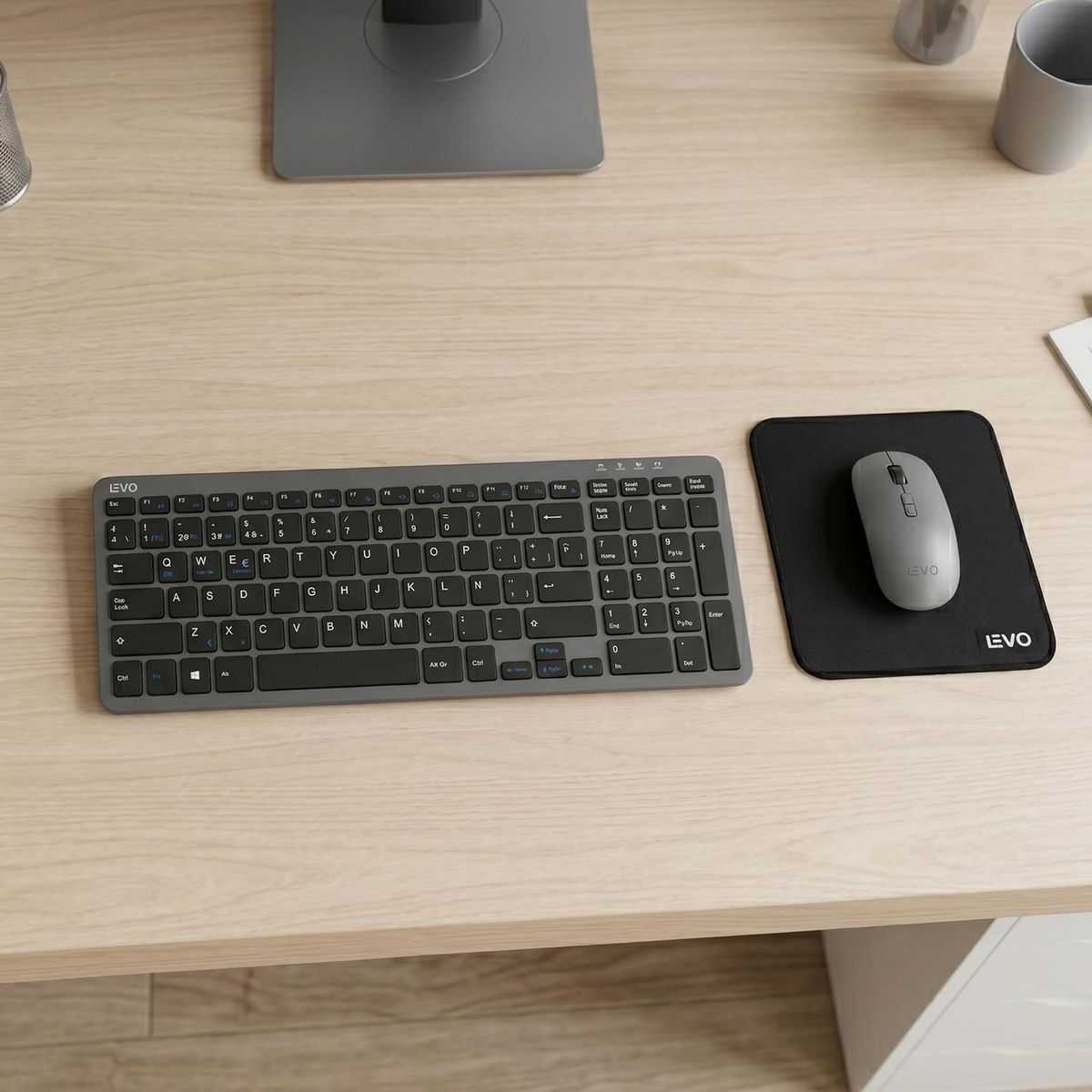 LEVO Kit Slim Teclado Cygna + Mouse Velar + Mousepad S LEVO | Falabella ...