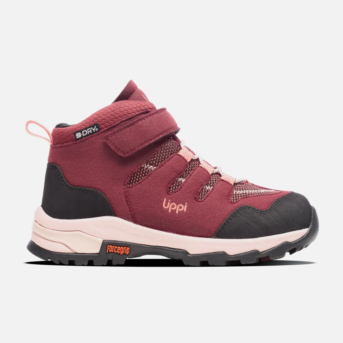 LIPPI Botín Niña All Terra Mid Kids Burdeo / Palo Rosa Lippi ...