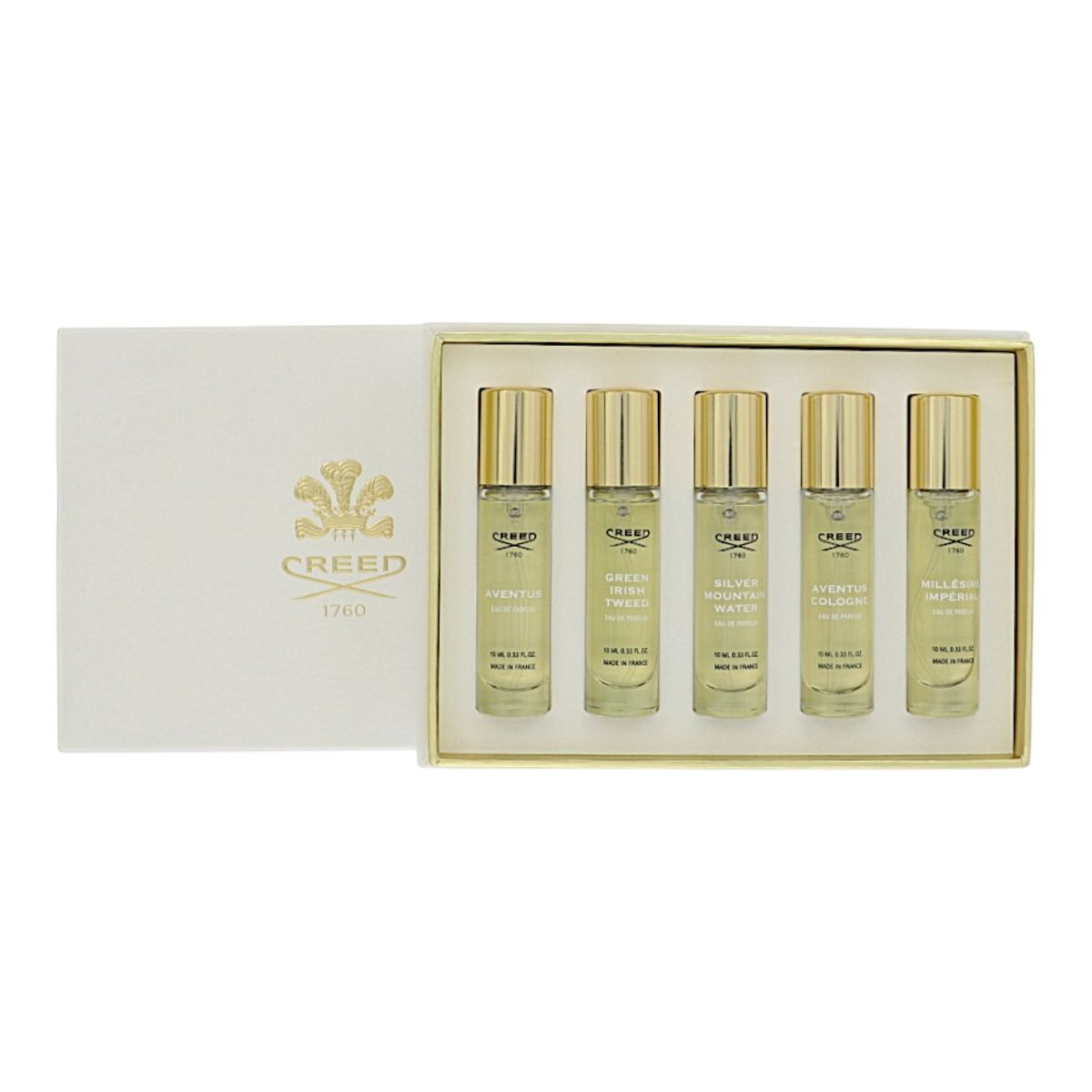 CREED Perfume Hombre Creed Aventus, Green Irish Tweed, Silver Mountain ...