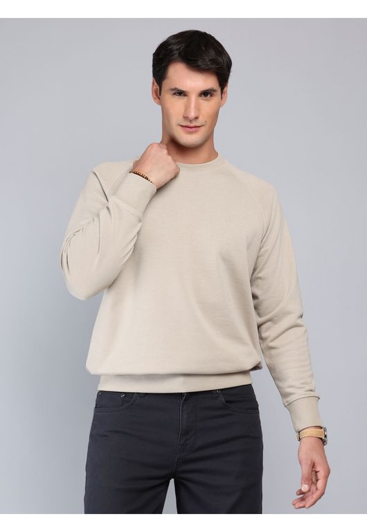 PIERO BUTTI Polerón Cuello Redondo Regular Fit Beige Piero Butti PIERO ...