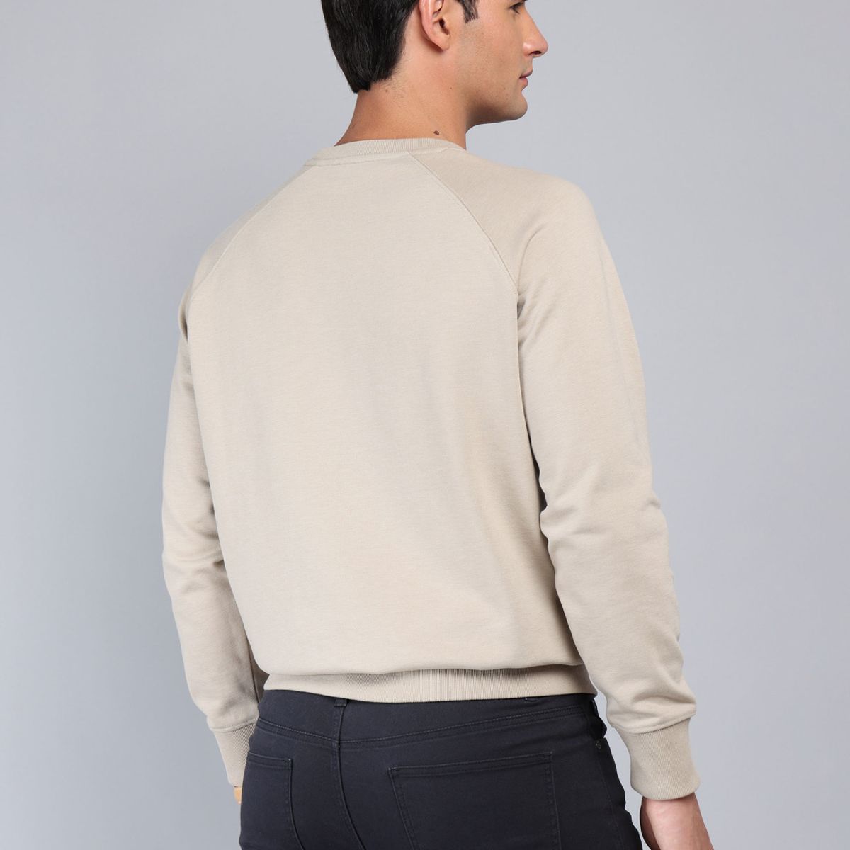 PIERO BUTTI Polerón Cuello Redondo Regular Fit Beige Piero Butti PIERO ...