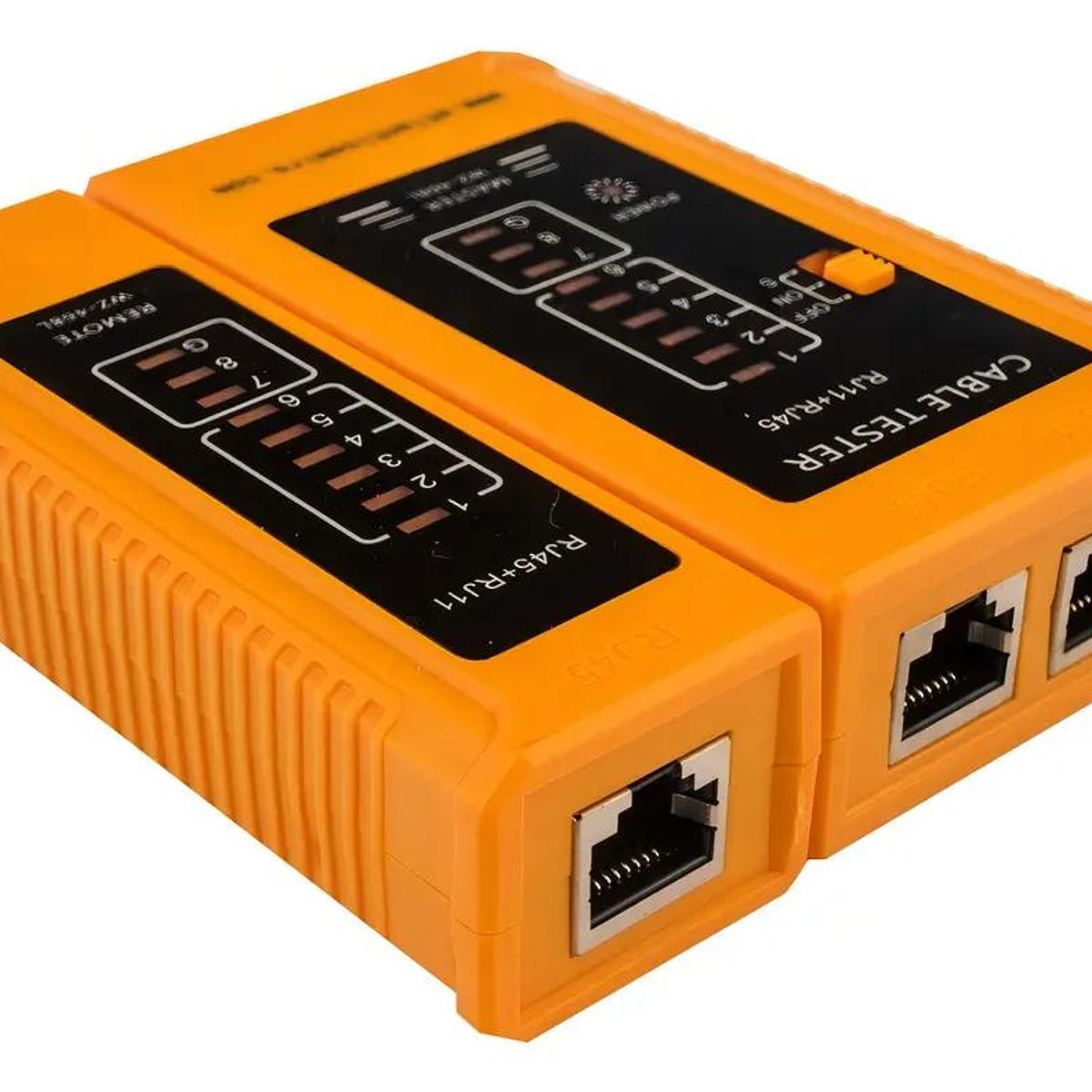 GENERICO Tester Básico para Cable RJ45 con Función de Continuidad ...