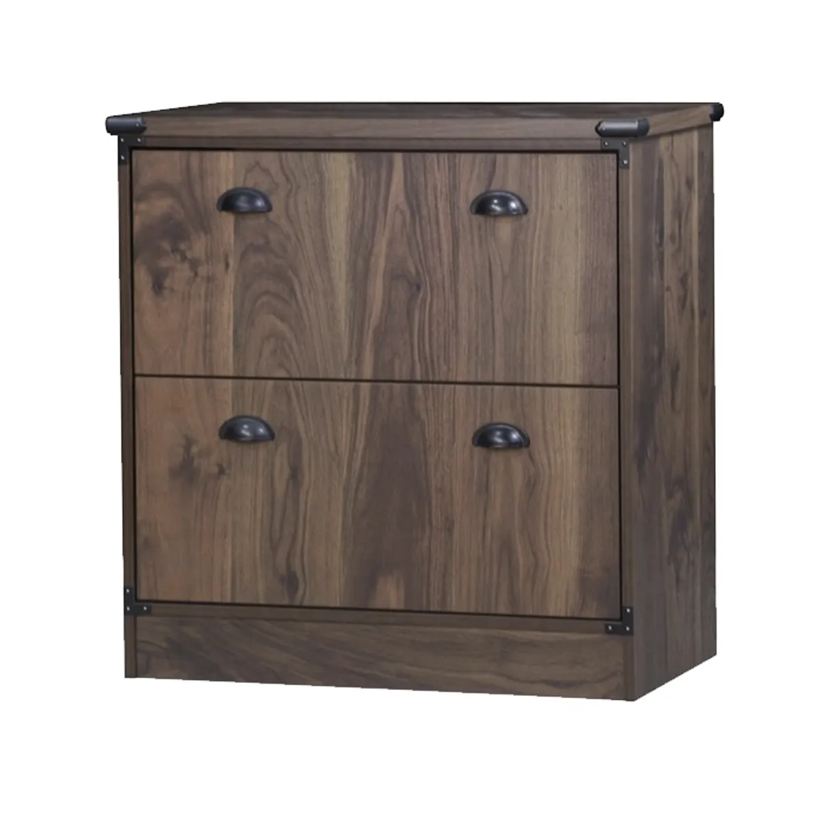 MSA MUEBLES SANTA ANA Cajonera Cómoda Kardex Dark Walnut | Falabella Chile