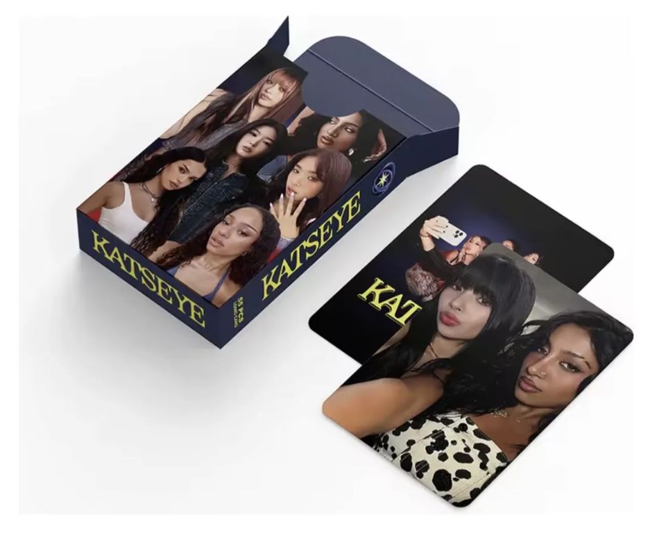 GENERICO Set Lomo Cards Katseye 55pcs Beautiful Chaos Kpop Fans ...