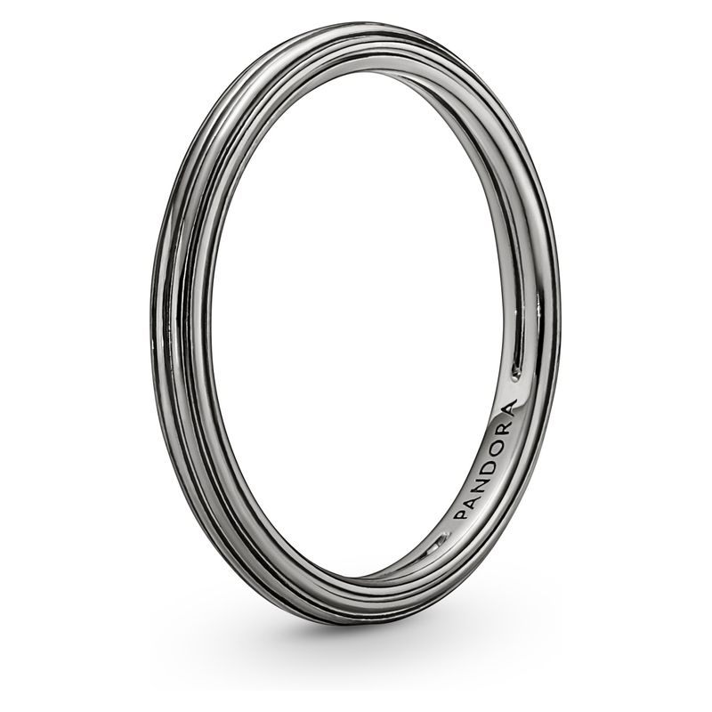 PANDORA Anillo Rutenio De Plata Mujer Pandora | falabella.com