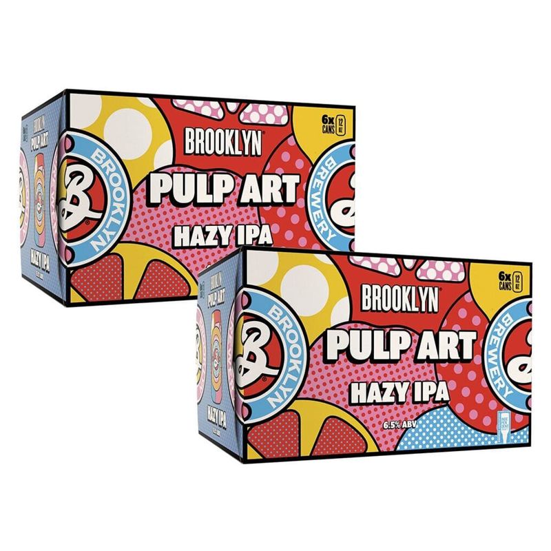 Brooklyn Pulp Art Hazy Ipa 355 X12 | falabella.com