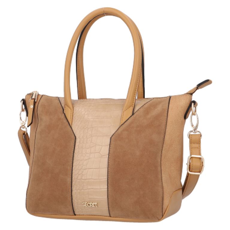 SECRET Cartera Samara Satchel bag Beige M | falabella.com
