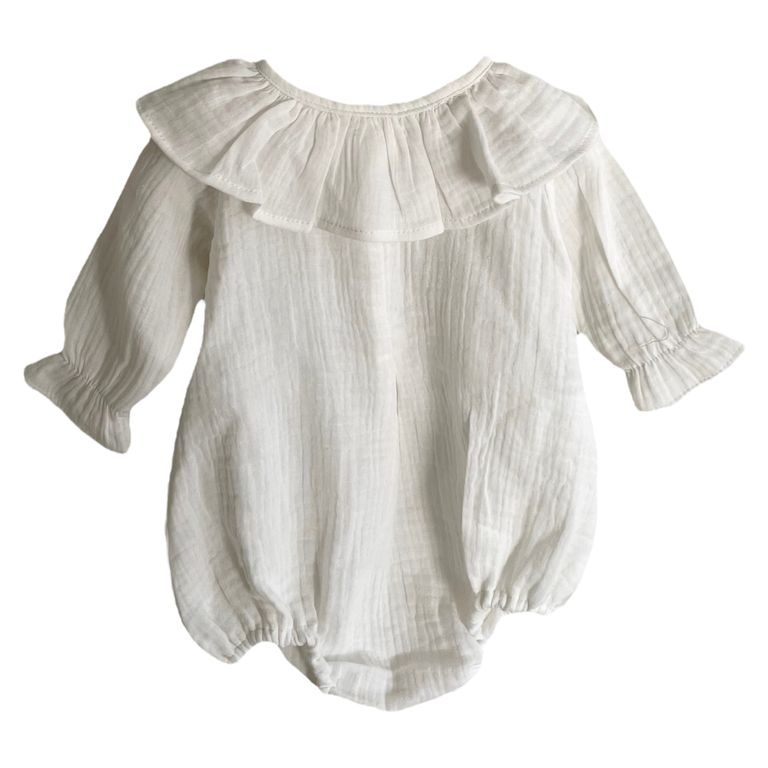 CUCU KIDS Enterito Manga Larga Algodón Unisex Bebé Cucu Kids ...