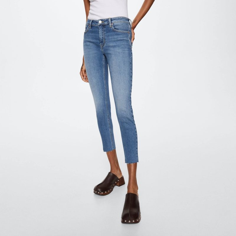 MANGO Jeans Skinny Isa Tiro Medio Mujer Mango | falabella.com