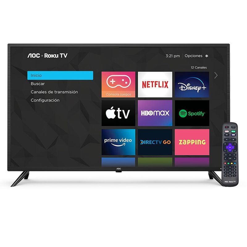 AOC Aoc Roku Tv Led 32 Hd Smart Tv | falabella.com