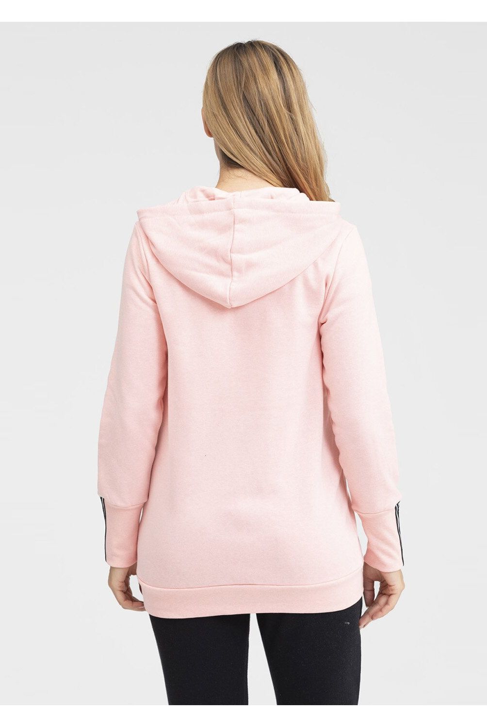 FASHION'S PARK Poleron Largo Tape Mujer Palo Rosa Melange | falabella.com