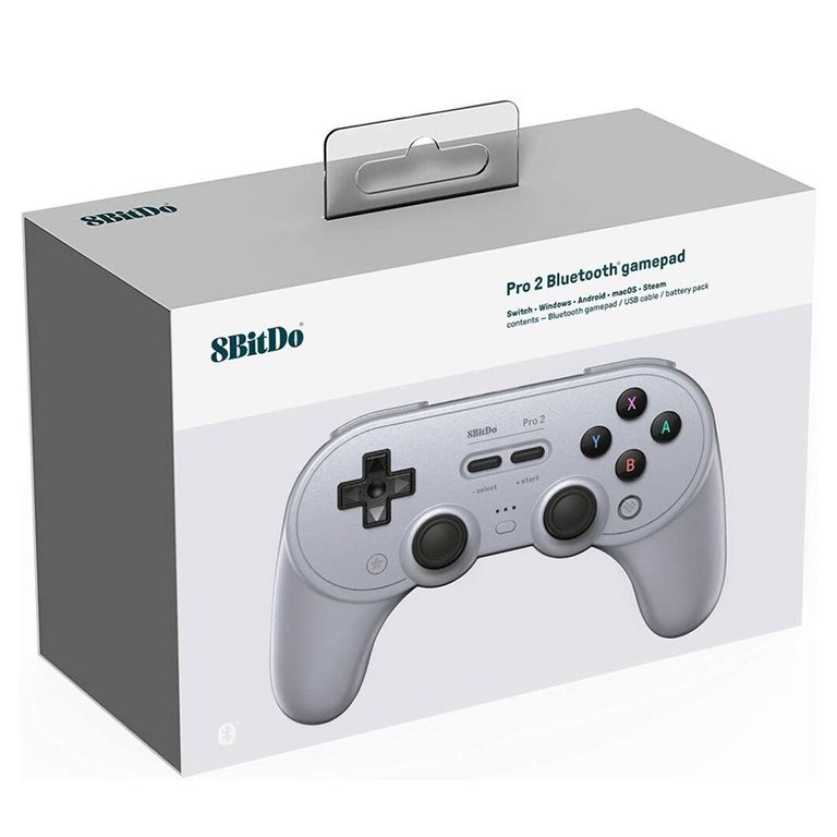 NINTENDO Control 8Bitdo Pro 2 Gris-Nsw | falabella.com