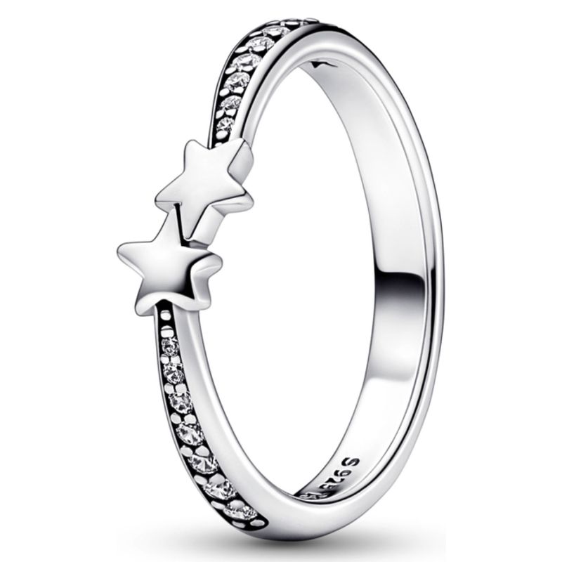 PANDORA Anillo Brillante Estrella Fugaz Mujer Pandora | falabella.com