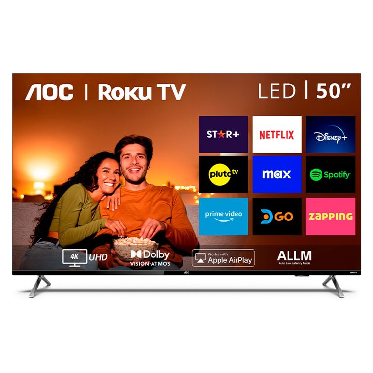 AOC Led 50" 4K UHD Smart TV Roku Aoc | Falabella Chile