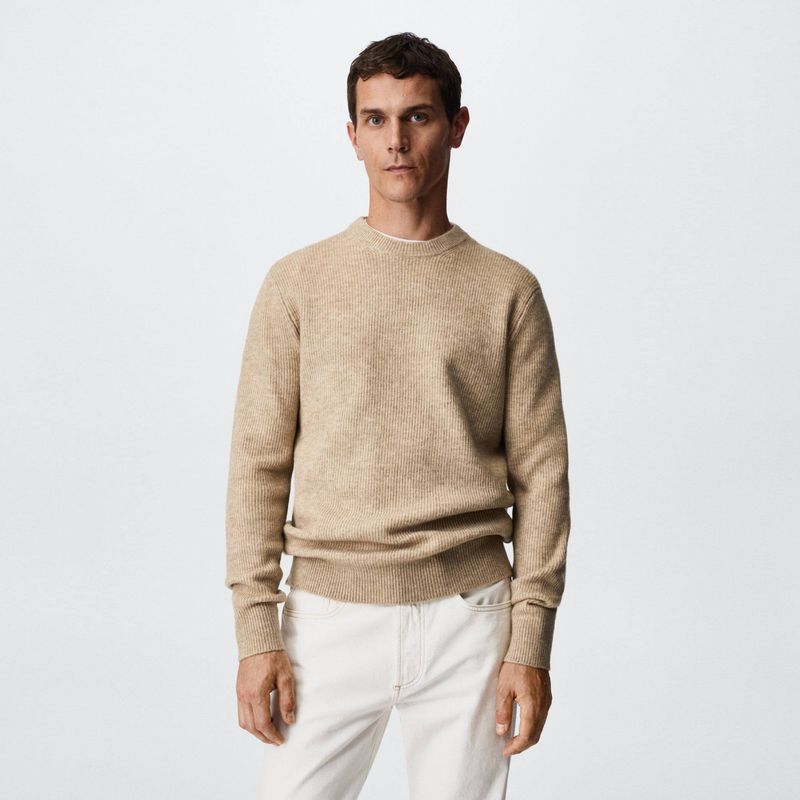 MANGO MAN Mango Man Sweater Estructura Hombre | falabella.com