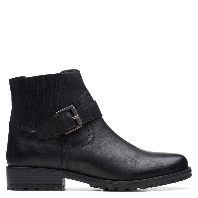 CLARKS Botín Mujer Cuero Negro Clarks | falabella.com