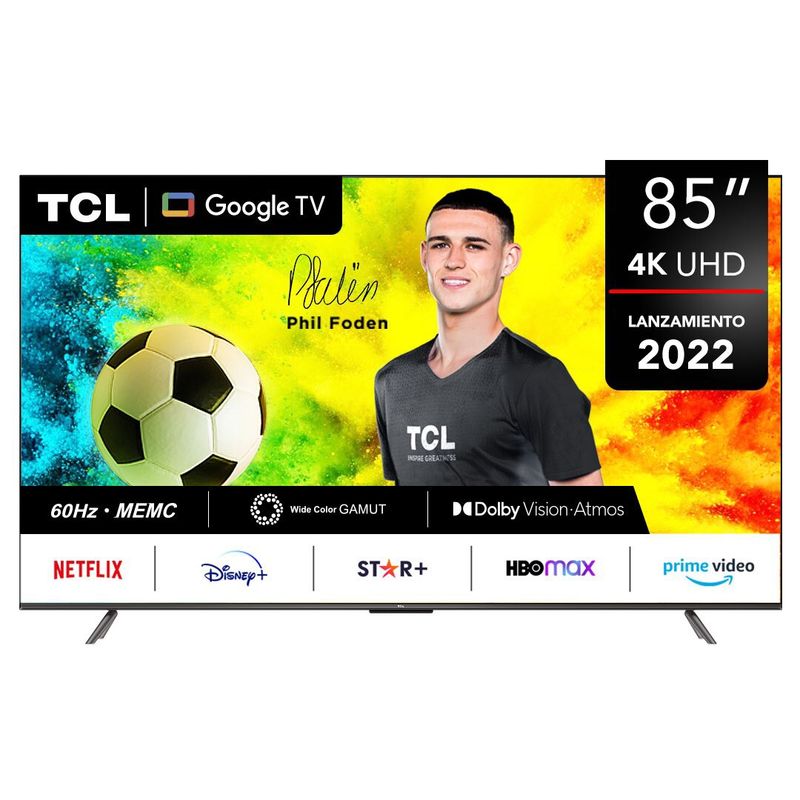TCL Led 85 Tcl 85P735 4K Hdr Smart Tv Google Tv | falabella.com