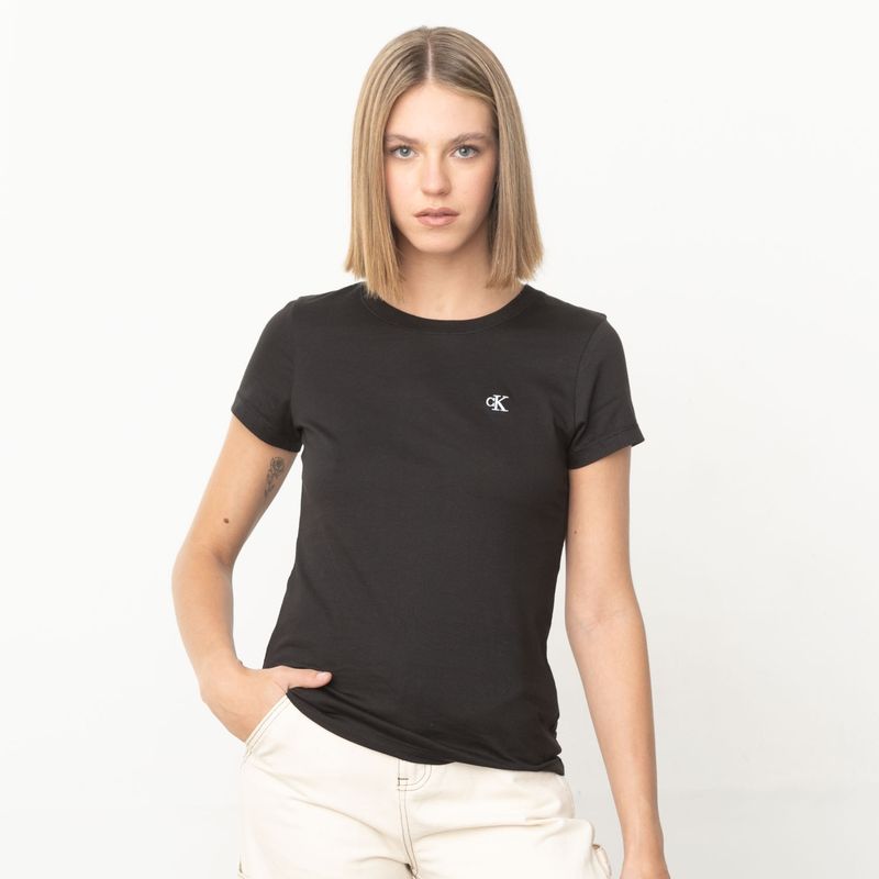 CALVIN KLEIN Polera Manga Corta Mujer Calvin Klein | falabella.com