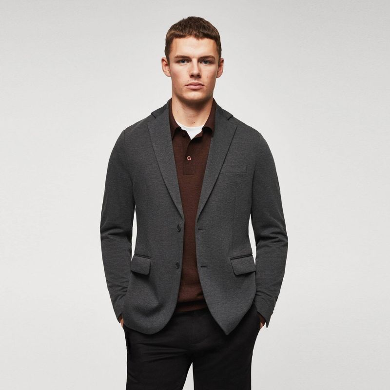MANGO MAN Blazer Slim Fit Hombre Mango Man | falabella.com