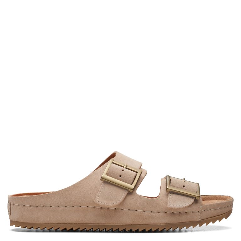 CLARKS Sandalia Mujer Cuero Beige Clarks | falabella.com