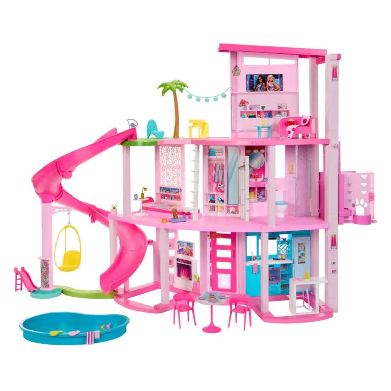 BARBIE Nueva Casa De Los Sueños Accesorios Con Ascensor Y Piscinas ...