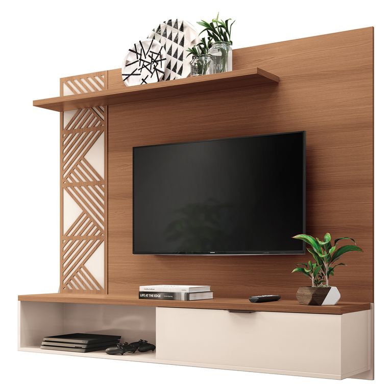 JDO & DESIGN Panel Grid Nature Off Whitte Jdo & Design | falabella.com