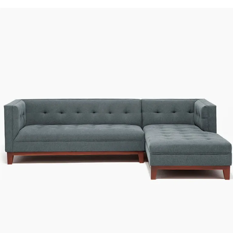 SPAZZIO Sofá Seccional Derecho 3 Cuerpos Munich Gris Spazzio | falabella.com