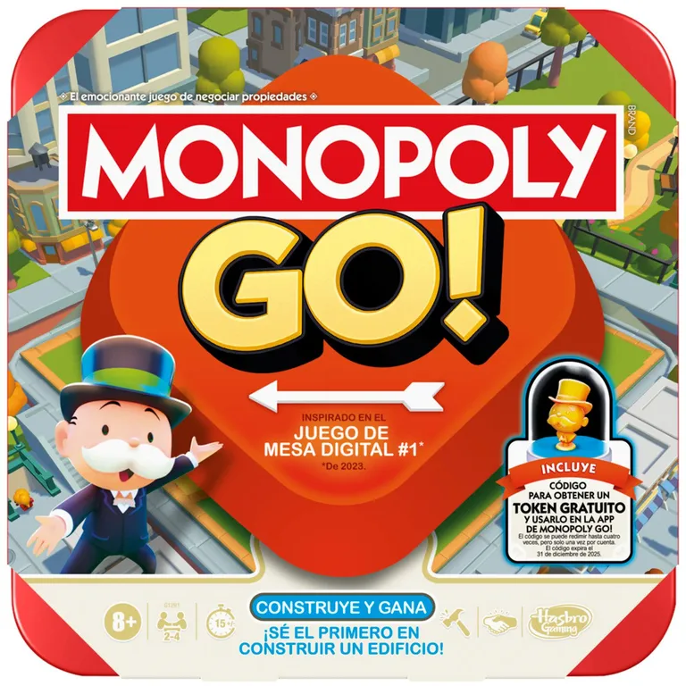 MONOPOLY Juego de Mesa Monopoly Go | falabella.com
