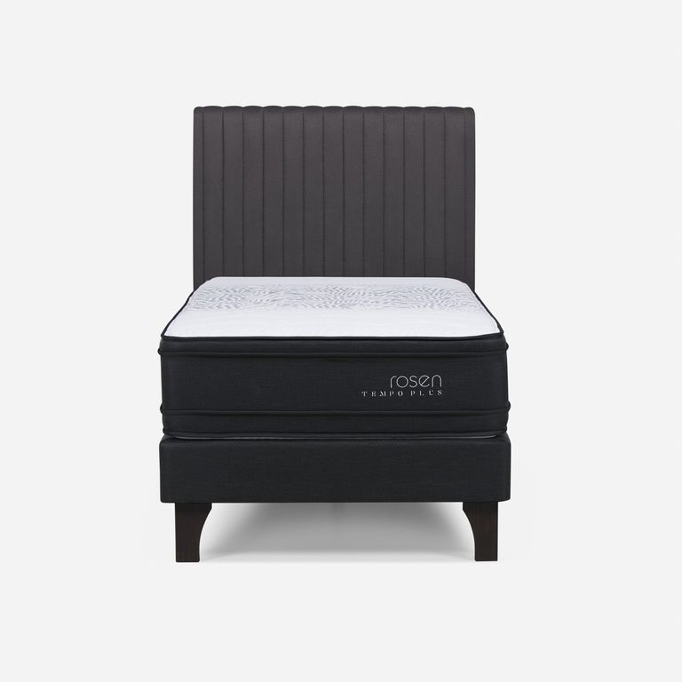 ROSEN Cama Europea Tempo Plus 1.5 Plazas Respaldo Lucio Rosen ...