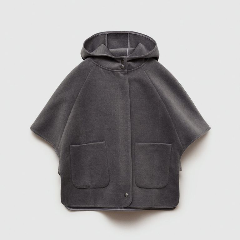 MANGO KIDS Chaqueta Estilo Capa Botones Niña Mango Kids | falabella.com