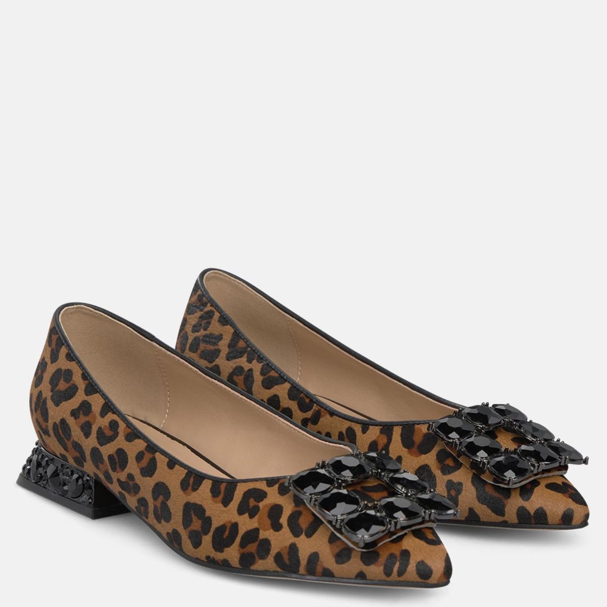 ALMA EN PENA Ballerina Mujer Cuero Animal Print Alma En Pena ...