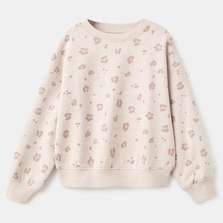 MANGO KIDS Polerón Algodón Leopardo Niña Mango Kids | falabella.com