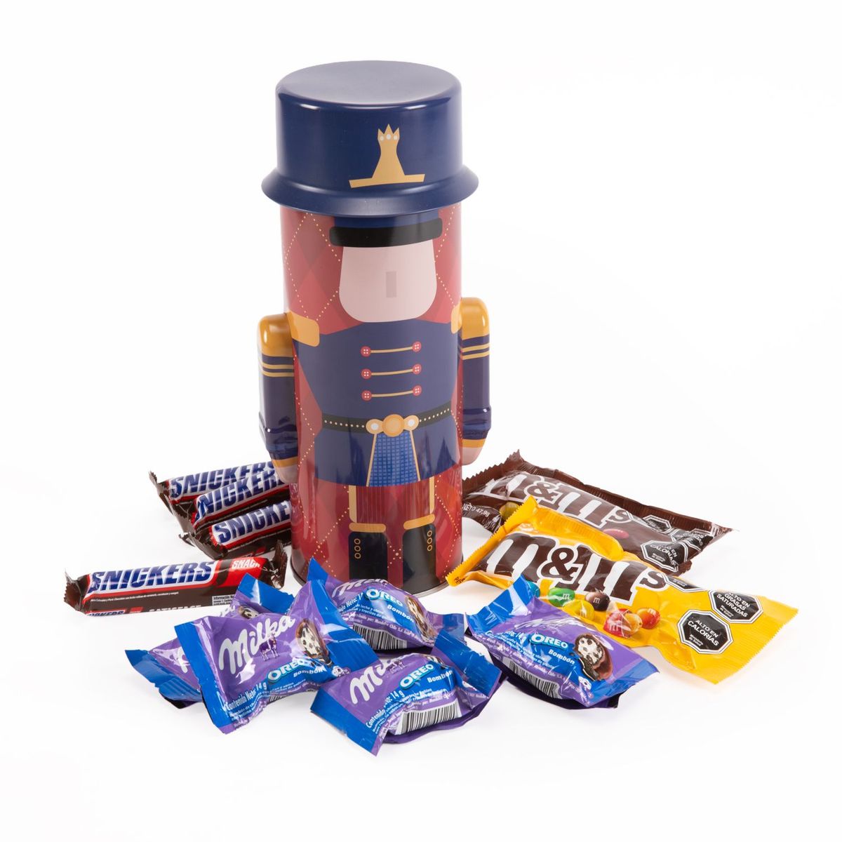 MILKA Cascanuez Azul Relleno Con Chocolates Navidad Milka | falabella.com