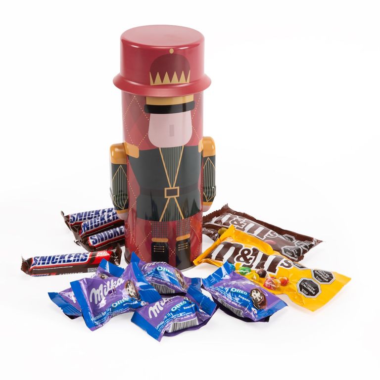 MILKA Cascanuez Verde Relleno Con Chocolates Navidad Milka | falabella.com