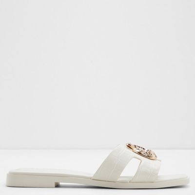 Aldo Khali Sandalia Blanco Mujer