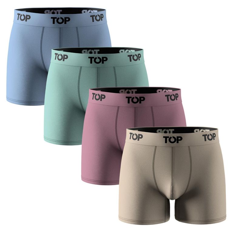 TOP Pack 4 Boxers Hombre Top | Falabella Chile