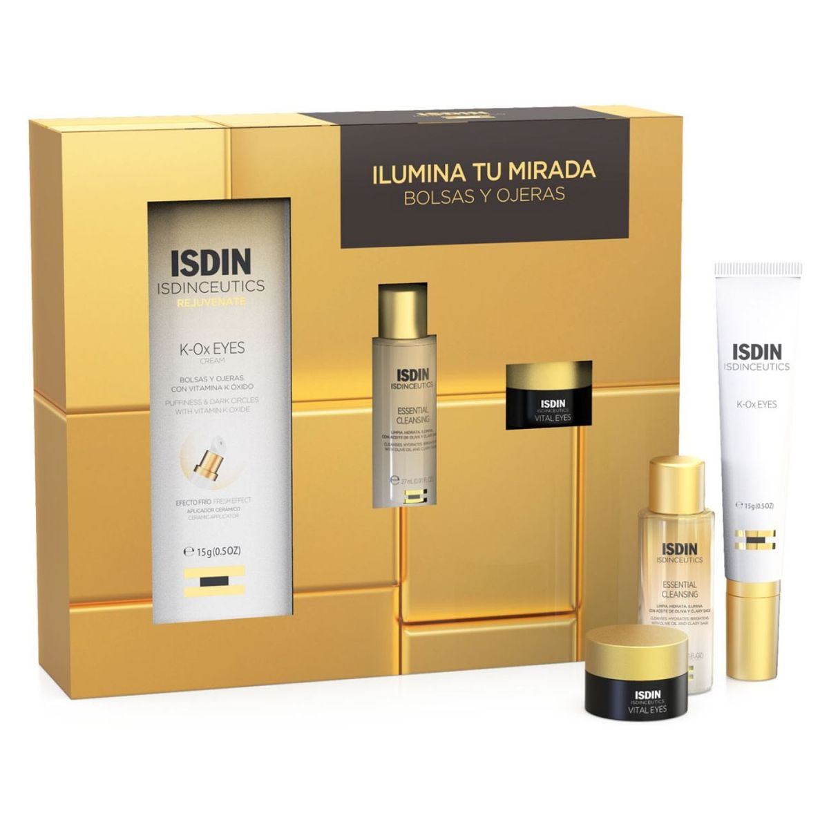 ISDIN ISDINCEUTICS Set Tratamiento Contorno de Ojos K-Ox y Vital Eyes ...