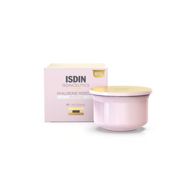 ISDIN Crema Facial Hidrante Antiedad Hyaluronic Moisture Sensitive Skin ...