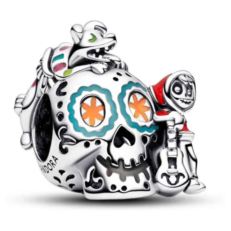 PANDORA Charm Calavera de Coco Disney Pixar Mujer Pandora | falabella.com