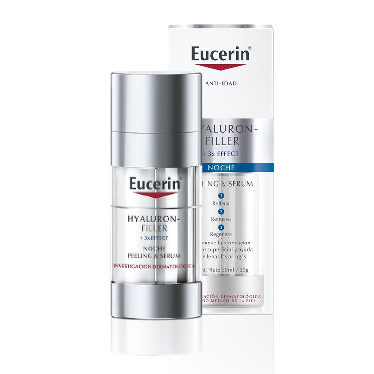 EUCERIN - Sérum Y Peeling Facial Noche Antiedad Hyaluron Filler 30 Ml ...
