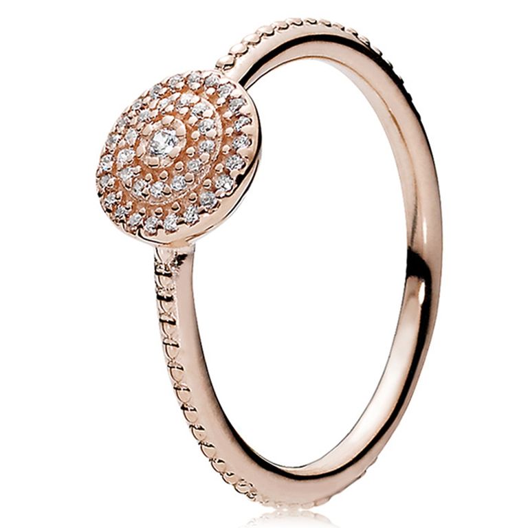 PANDORA Anillo Elegancia Radiante Rose Mujer Pandora | falabella.com